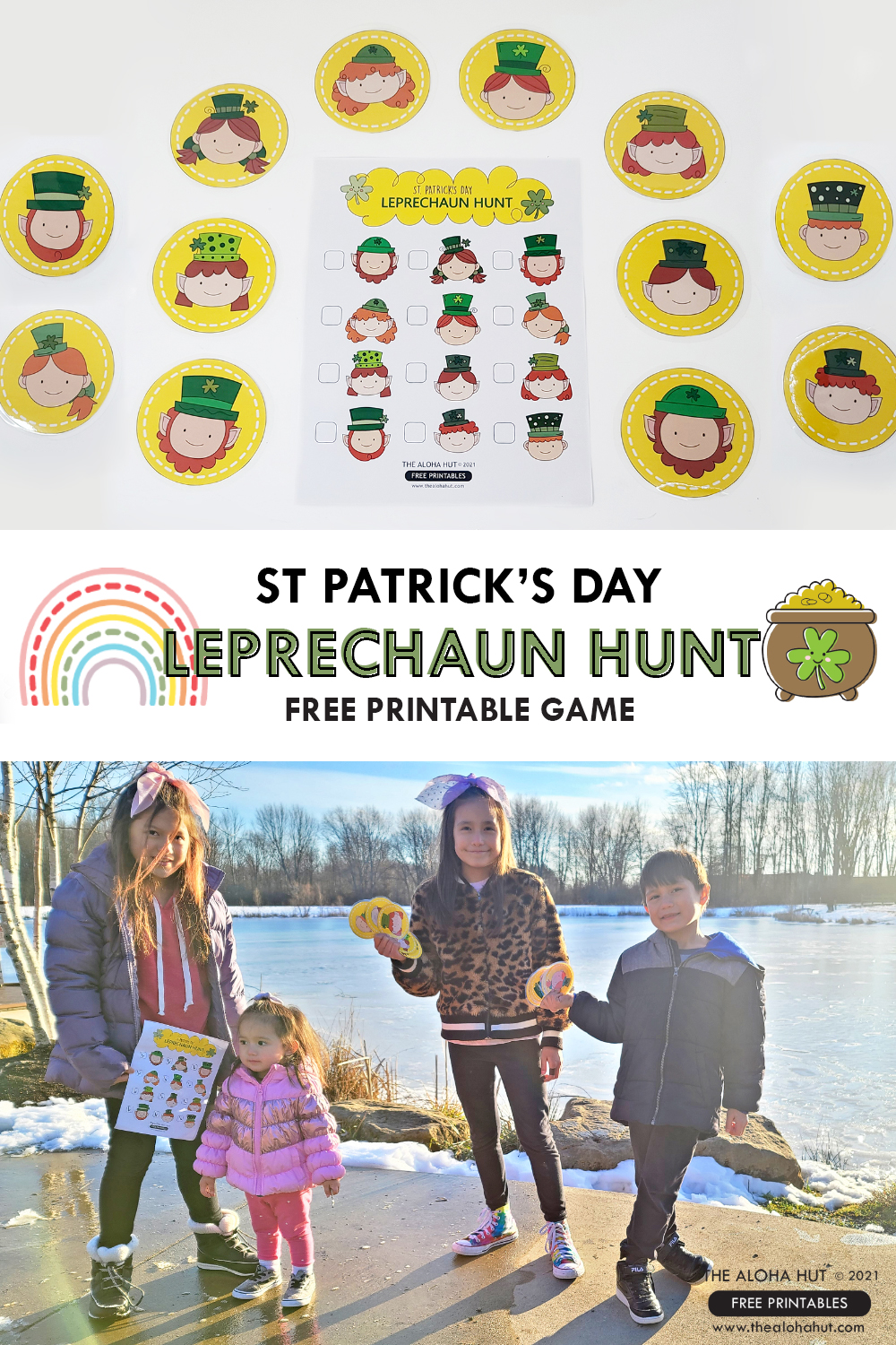 SUPER FUN ST. PATRICK'S DAY LEPRECHAUN HUNT - The Aloha Hut