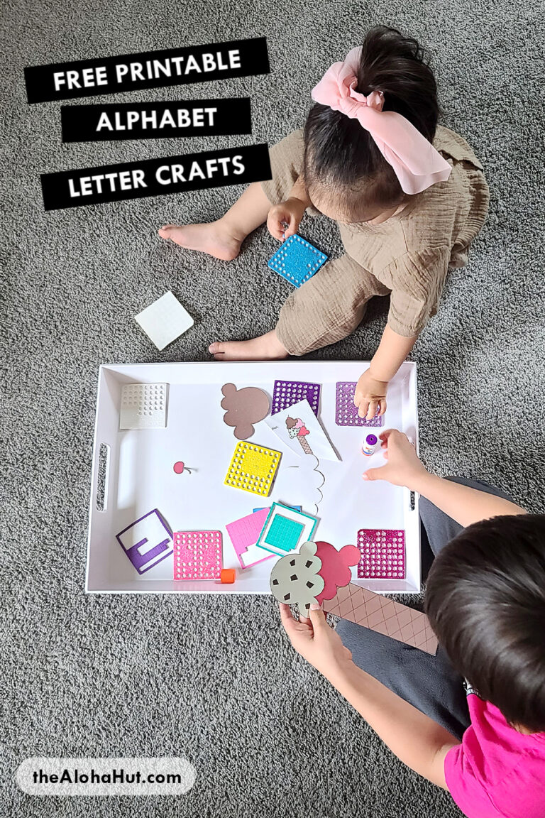 Alphabet Letter Crafts for Toddlers and PreK - LETTER I - Free ...