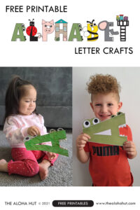 Alphabet Letter Crafts for Toddlers and PreK - LETTER A - Free ...