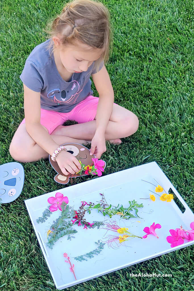 Flower Crown Threading Activity - The Aloha Hut