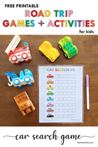 DIY Portable Road Trip Kits + 10 Free Printable Activities & Games ...