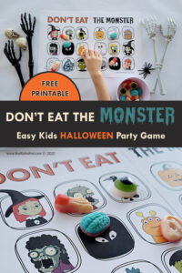 Don’t Eat the Monster - Easy Kids Halloween Game - The Aloha Hut