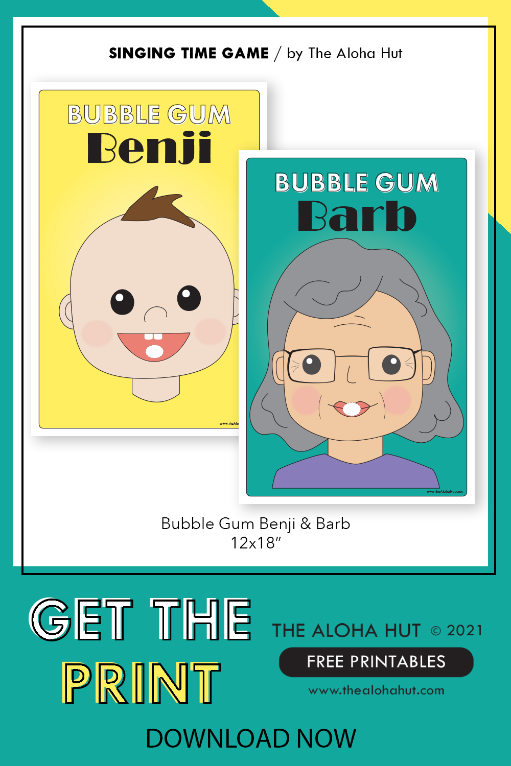 Primary and Preschool Singing Time Games and Ideas: Free Printable ...