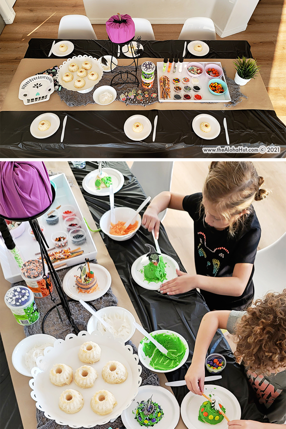 Decorate Your Own Cupcake Witch Dresses - Halloween Party Activity ...