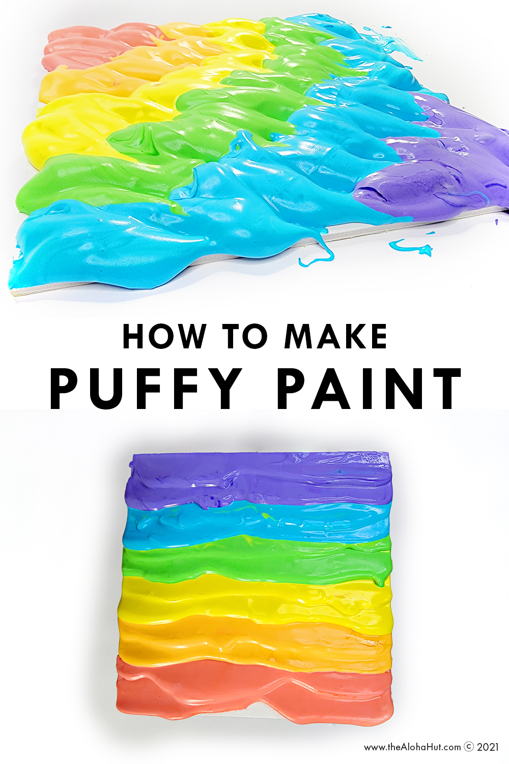 How to Make Puffy Paint - The Aloha Hut