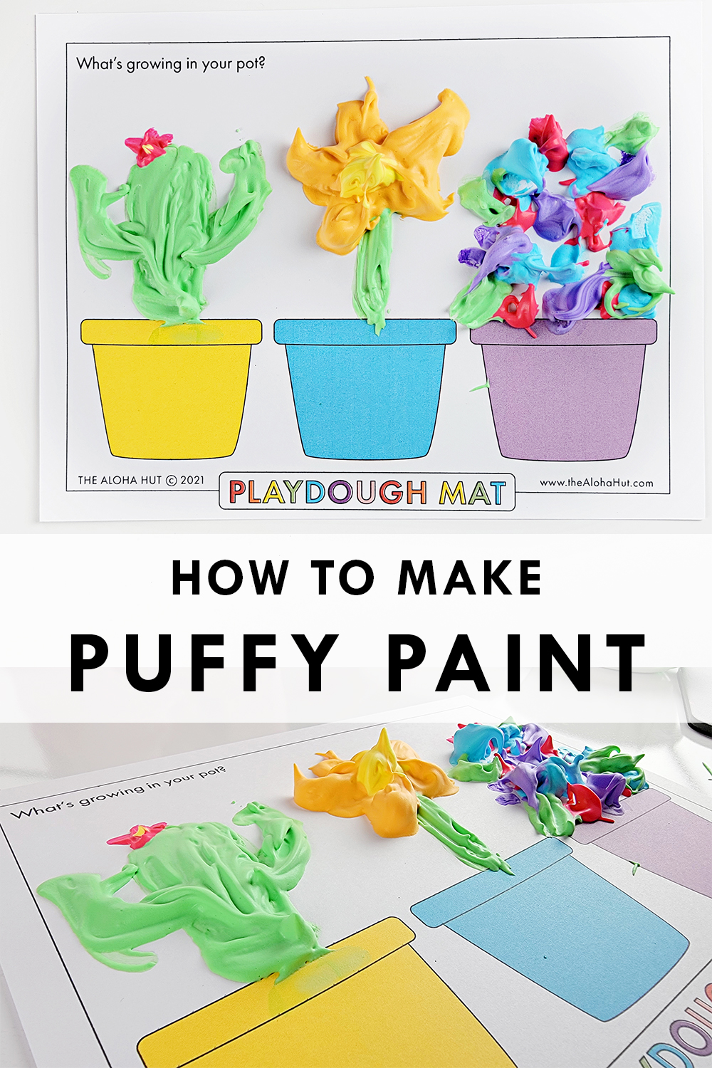 How to Make Puffy Paint - The Aloha Hut