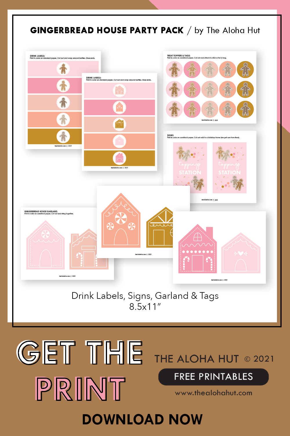 How to Host a Gingerbread House for Adults or Kids - The Aloha Hut