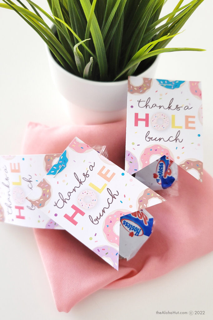Donut Themed Teacher Appreciation Idea & Thank You Gift - The Aloha Hut