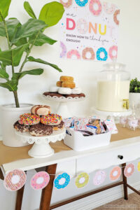 Donut Themed Teacher Appreciation Idea & Thank You Gift - The Aloha Hut
