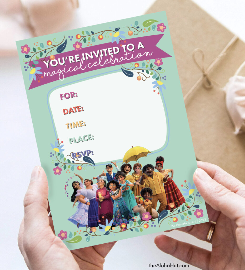 13 Magical Encanto Party Ideas - Part 1 - Decor - The Aloha Hut